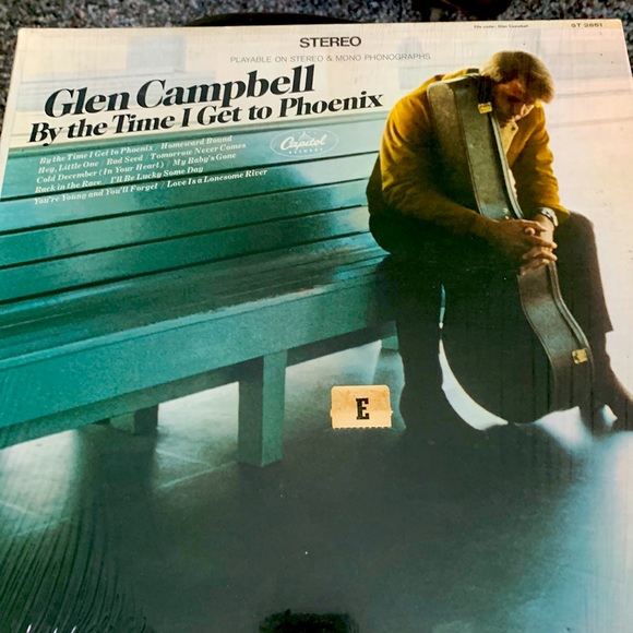 Other | Vintage Glen Campbell By The Time I Get To Phoenix Record ...